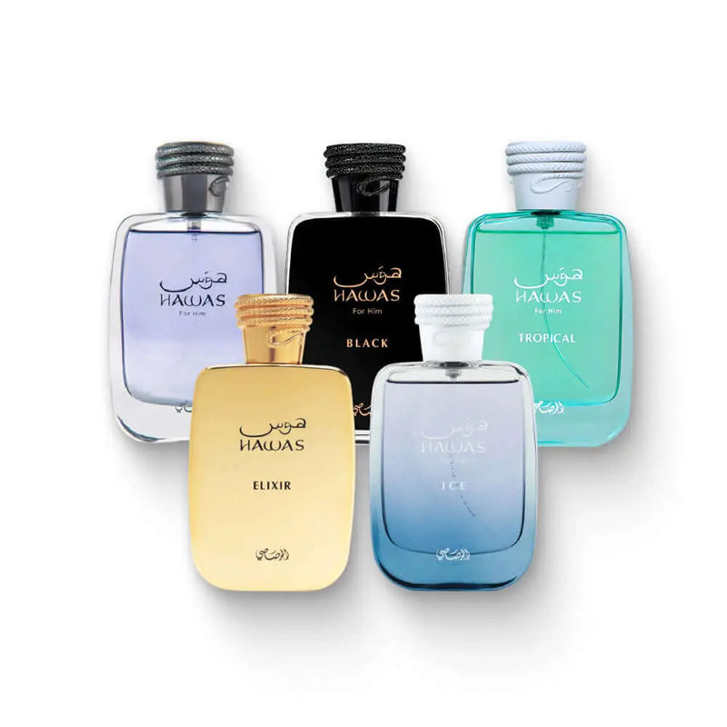 Rasasi Hawas Discovery Set Sample — Fragman